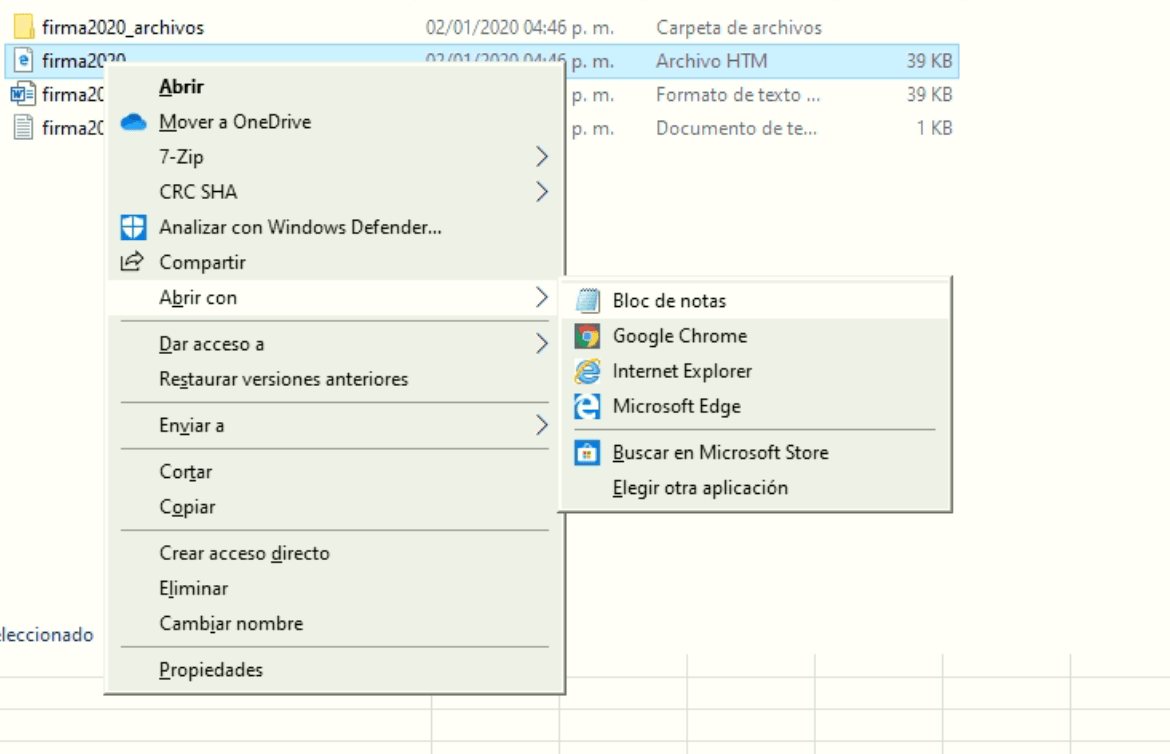 Como configurar firma html en Outlook